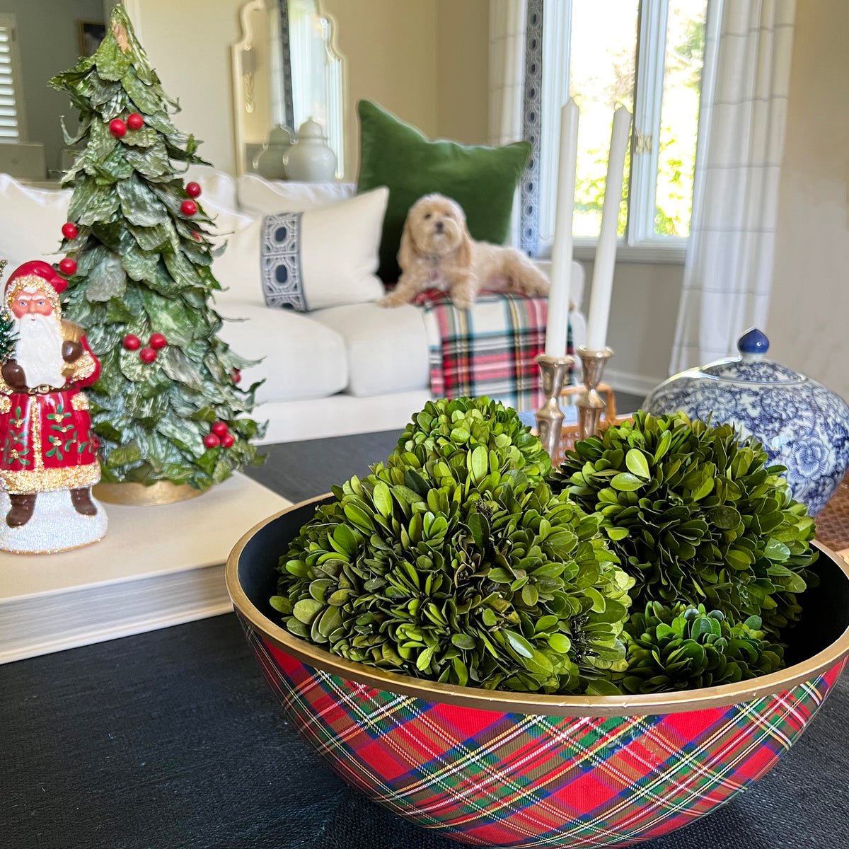 Must-Have: Tartan Plaid Centerpiece Bowl - WH Hostess Social Stationery