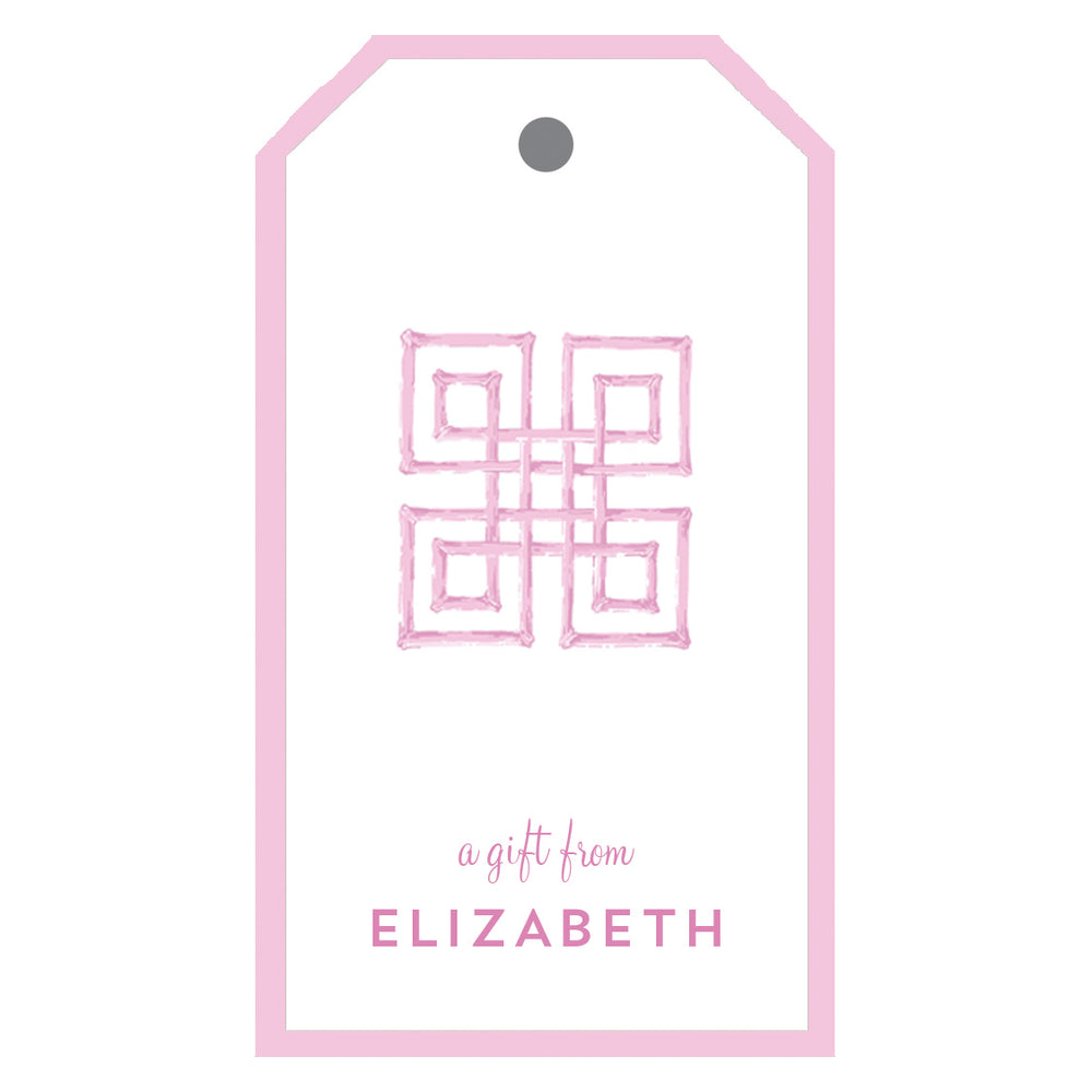 Preppy Personalized Gift Tags - WH Hostess Social Stationery
