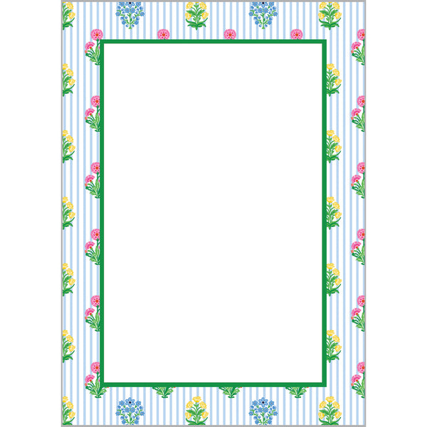 In Stock 5x7 Coco Block Print Notepad - WH Hostess Social Stationery