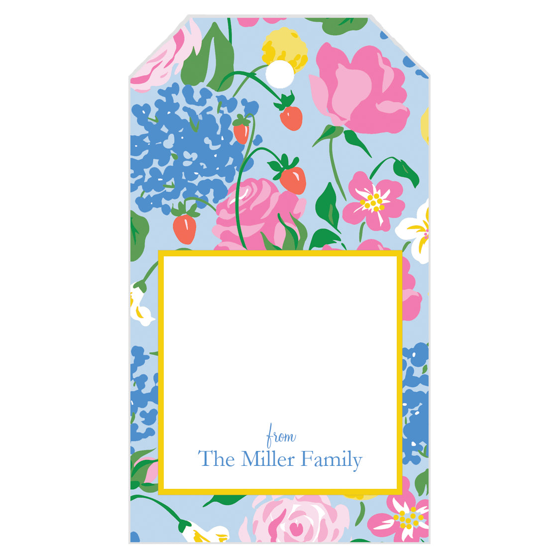 Preppy Personalized Gift Tags - WH Hostess Social Stationery