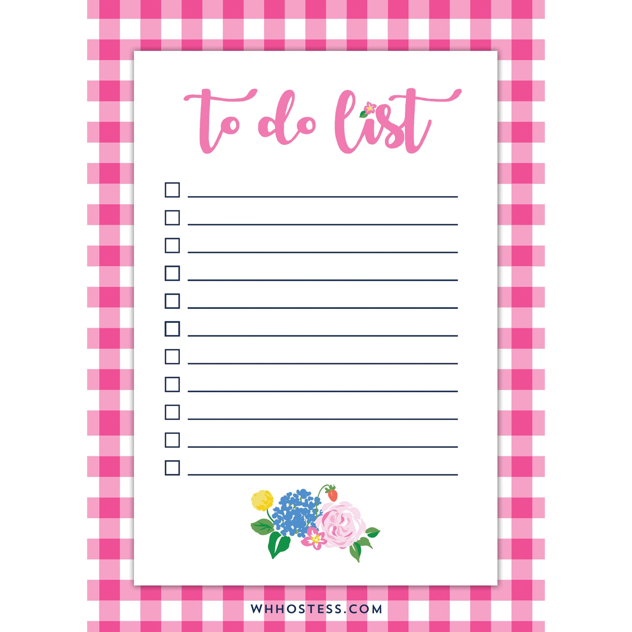 To Do List Notes | Sticky Notes - WH Hostess Social Stationery