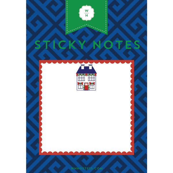 Stock Shoppe: Holiday House Single Sticky Note - WH Hostess Social ...