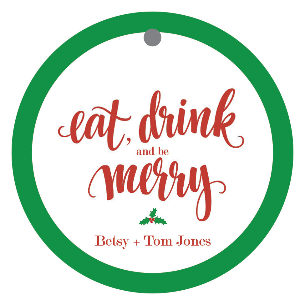 Round Gift Tags - WH Hostess Social Stationery